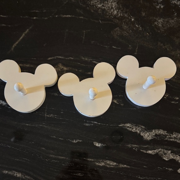 Disney | Other | Disney White Mickey Mouse Wall Hooks | Poshmark